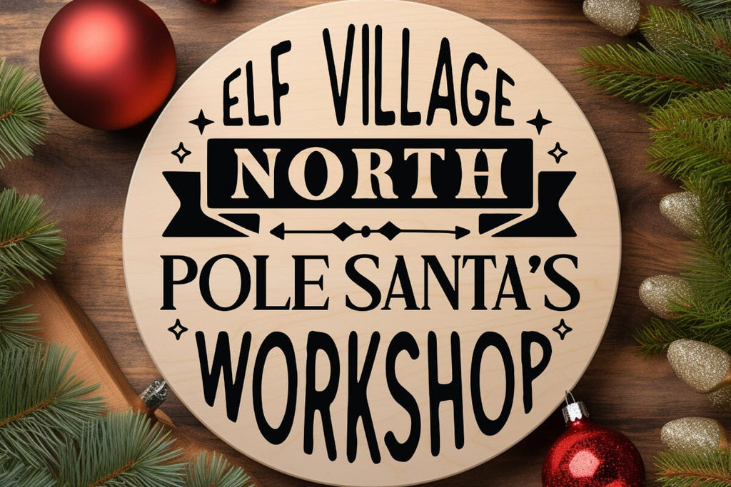 Elf village north pole santas workshop - So Fontsy