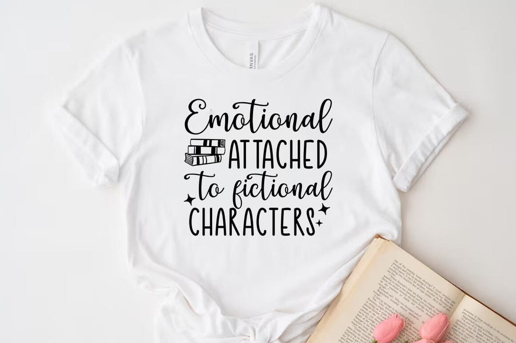 Emotional attached to fictional characters, Reading SVG - So Fontsy