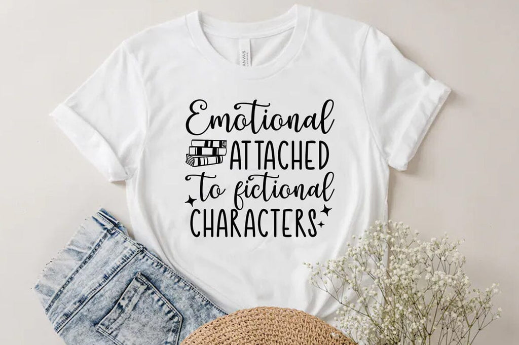 Emotional attached to fictional characters, Reading SVG - So Fontsy