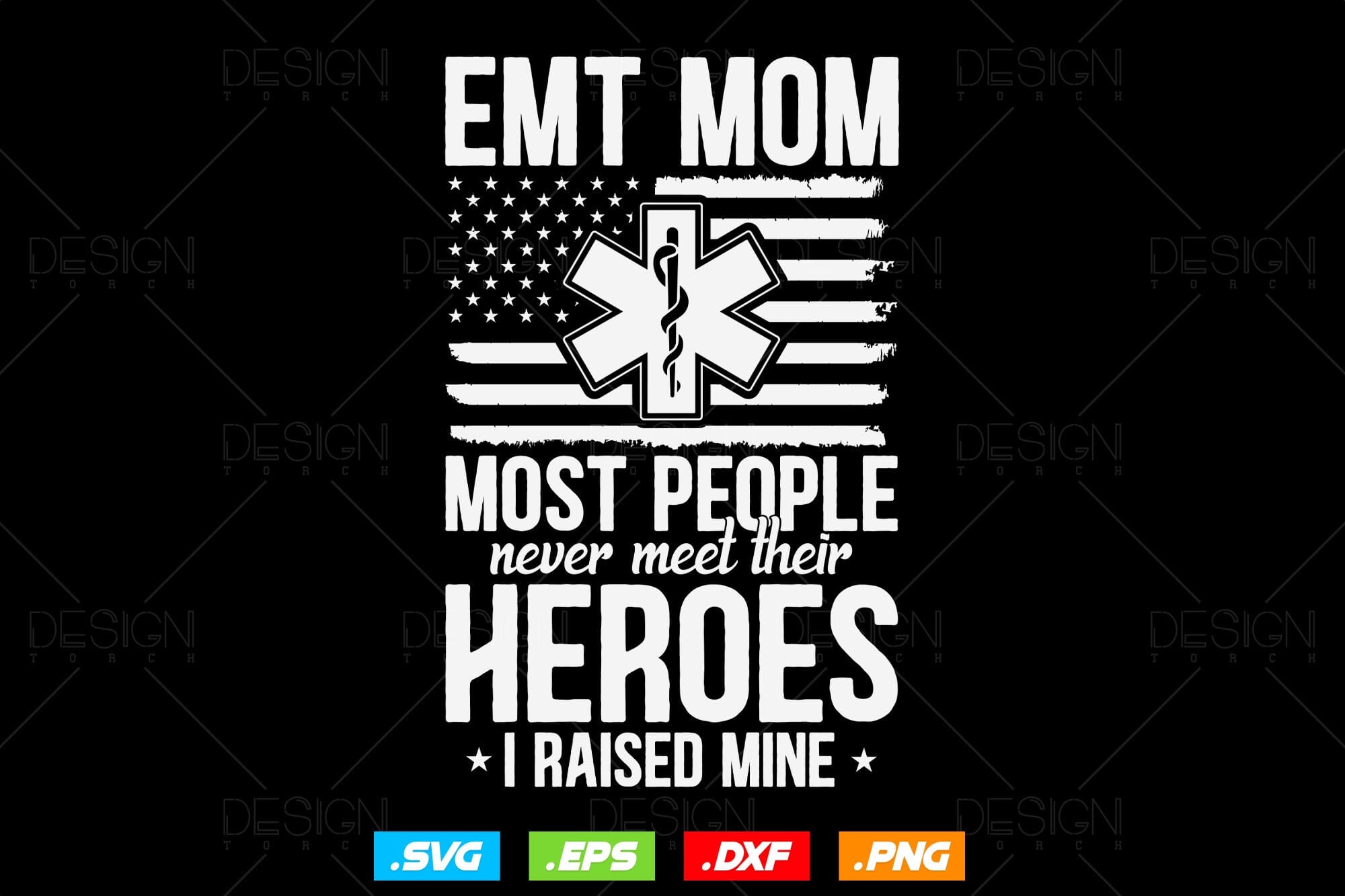 Emt Mom Most People Wait A Lifetime To Meet A Hero Svg Png, EMT Svg ...