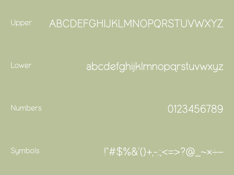 English Meadow Font San Serif Handmade - So Fontsy