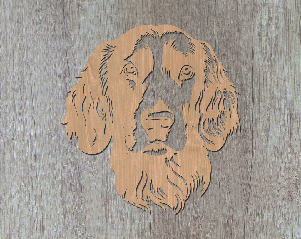 English Setter Laser SVG Cut File, English Setter Glowforge File ...