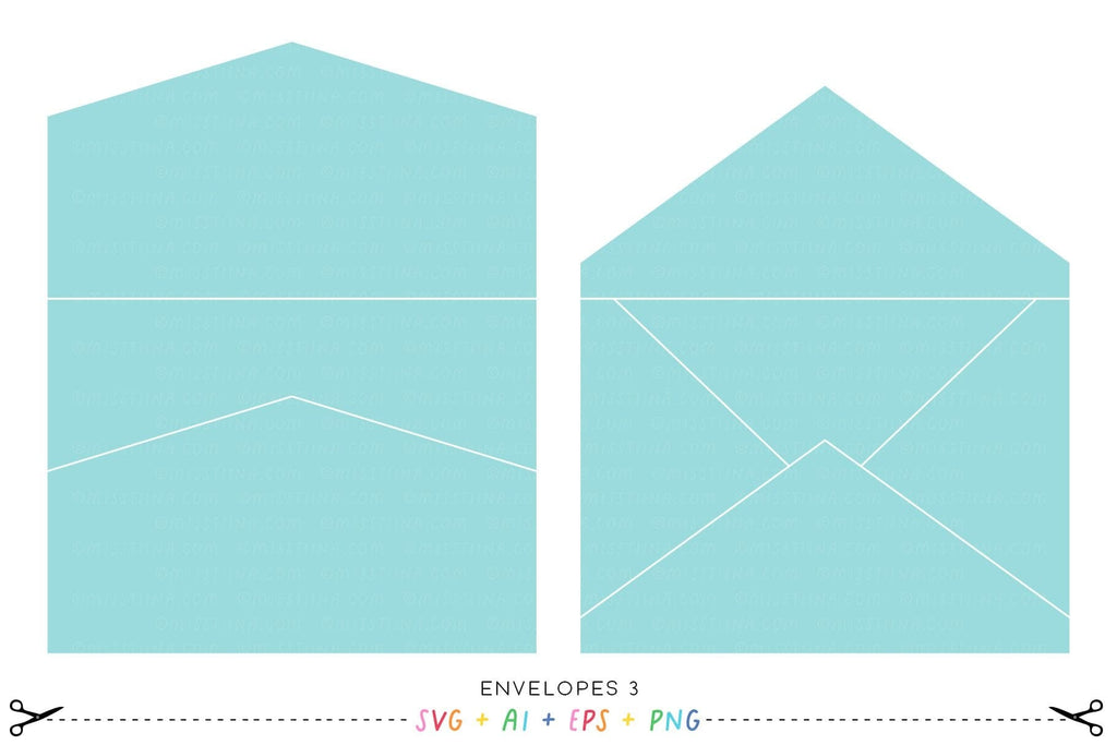 Envelopes 3 SVG - So Fontsy