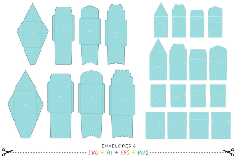 Envelopes Bundle SVG - So Fontsy