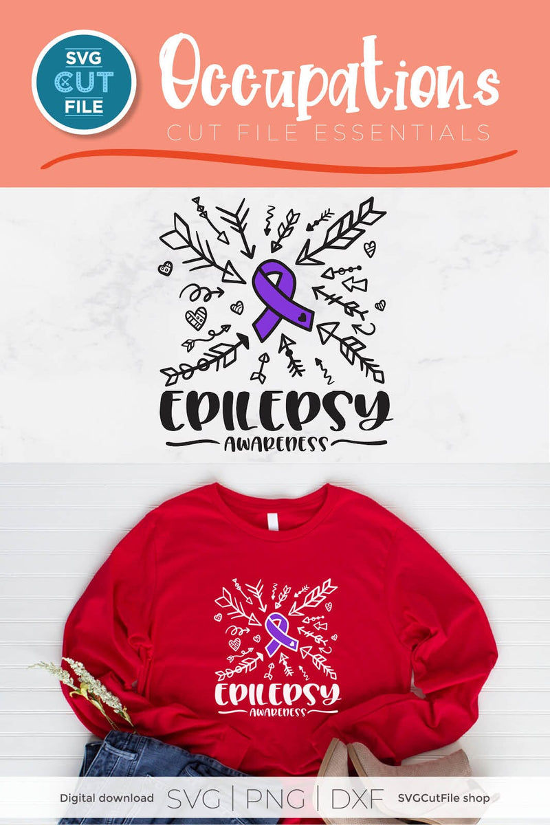 Epilepsy svg, Epilepsy awareness, Epelepsy - So Fontsy