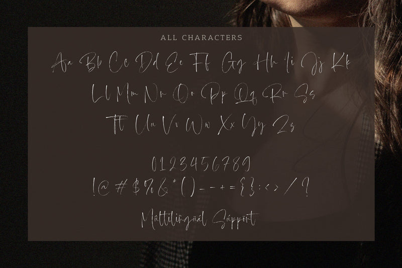 Estella Gardens - Handbrushed Script Font - So Fontsy