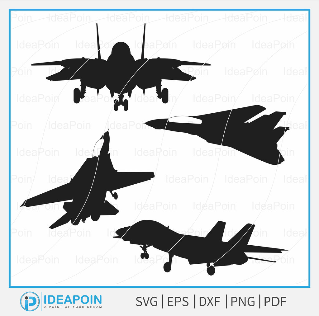 f-14 tomcat svg, F-14 Tomcat Fighter Jet SVG, Navy F14 Tomcat SVG, F14 ...