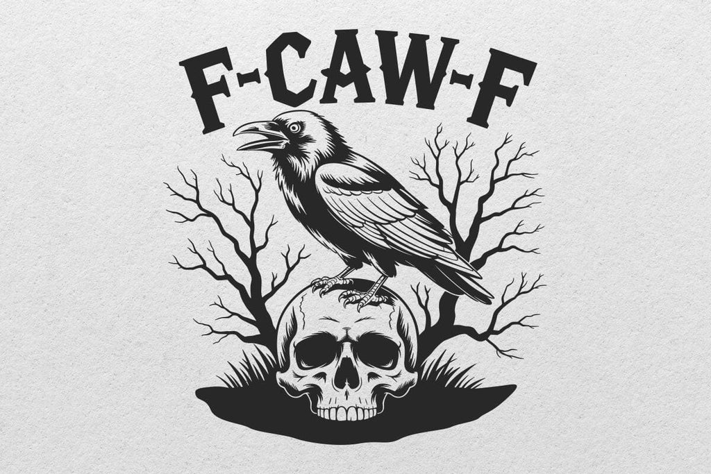 F-Caw-F SVG, F-Caw-F PNG - So Fontsy