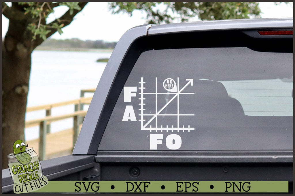 FAFO Chart SVG File - So Fontsy