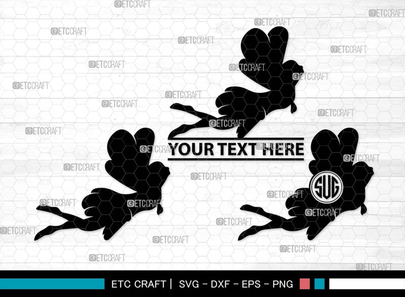 Fairy Monogram, Fairy Silhouette, Fairy SVG, Angle Svg, Tinkerbell Svg ...