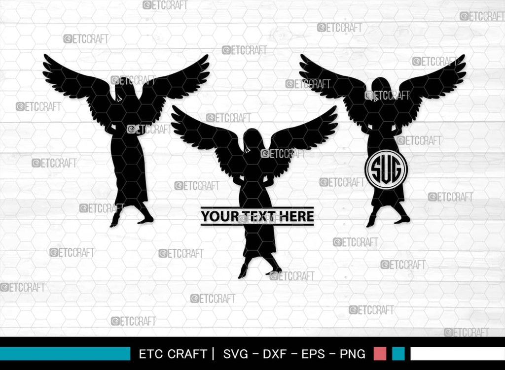 Fairy Monogram, Fairy Silhouette, Fairy SVG, Angle Svg, Tinkerbell Svg ...