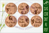 Fairy themed Baby monthly milestone discs SVG - So Fontsy