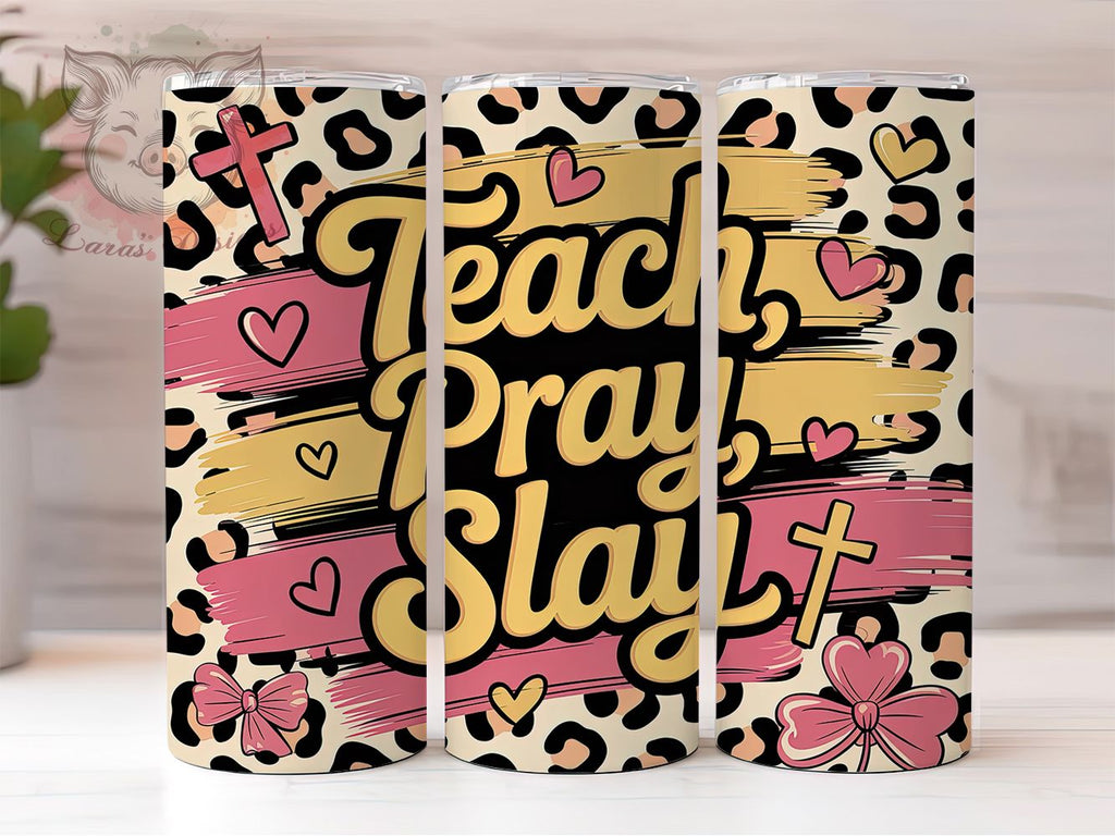 Faith-Filled Teacher Life Tumbler Wrap, Religious Teacher, Faith Based ...