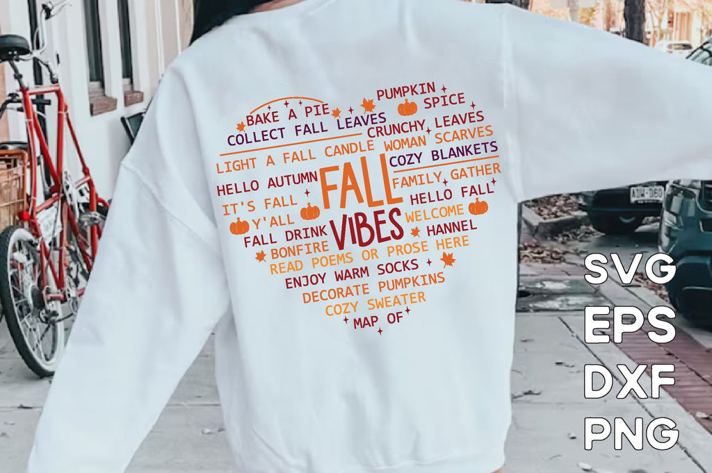 Fall vibes Retro Design, Fall vibes Sublimation Design, Fall Vibes Only ...