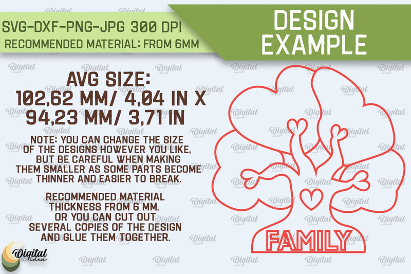 Family Puzzle SVG. Personalized Family Puzzle Laser Cut - So Fontsy