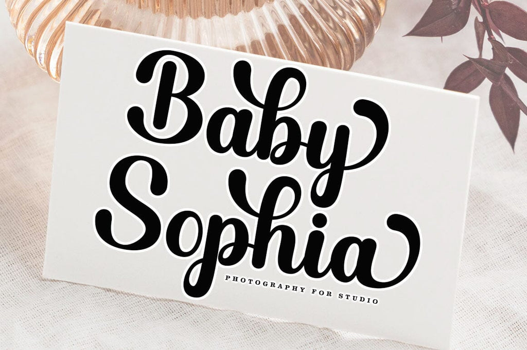 Family Script - So Fontsy