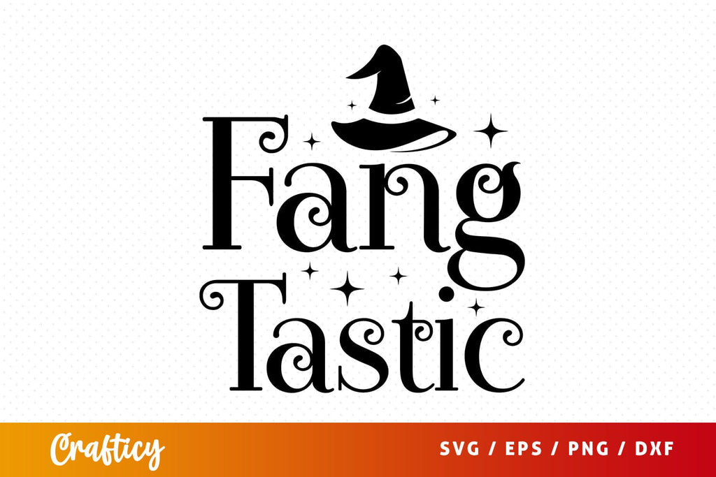 Fang tastic SVG Design - So Fontsy