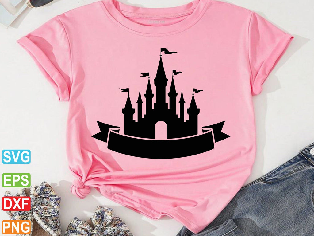 Fantasy Castle Svg, Fantasy Castle Clipart - So Fontsy