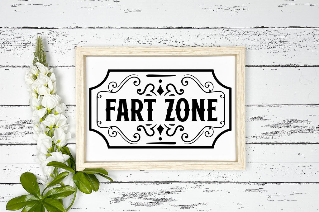 Fart zone svg design - So Fontsy