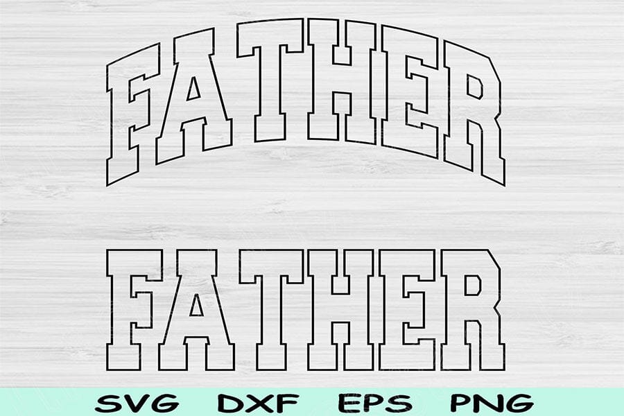 Father Svg Dxf Cut Files, Father Png, Dad Svg Files For Cricut, Daddy ...
