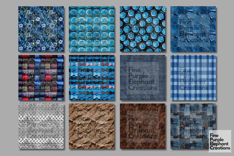 Father's Day Texture Digital Paper | Dad Love - So Fontsy