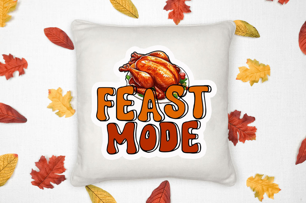Feast mode Stickers Design - So Fontsy