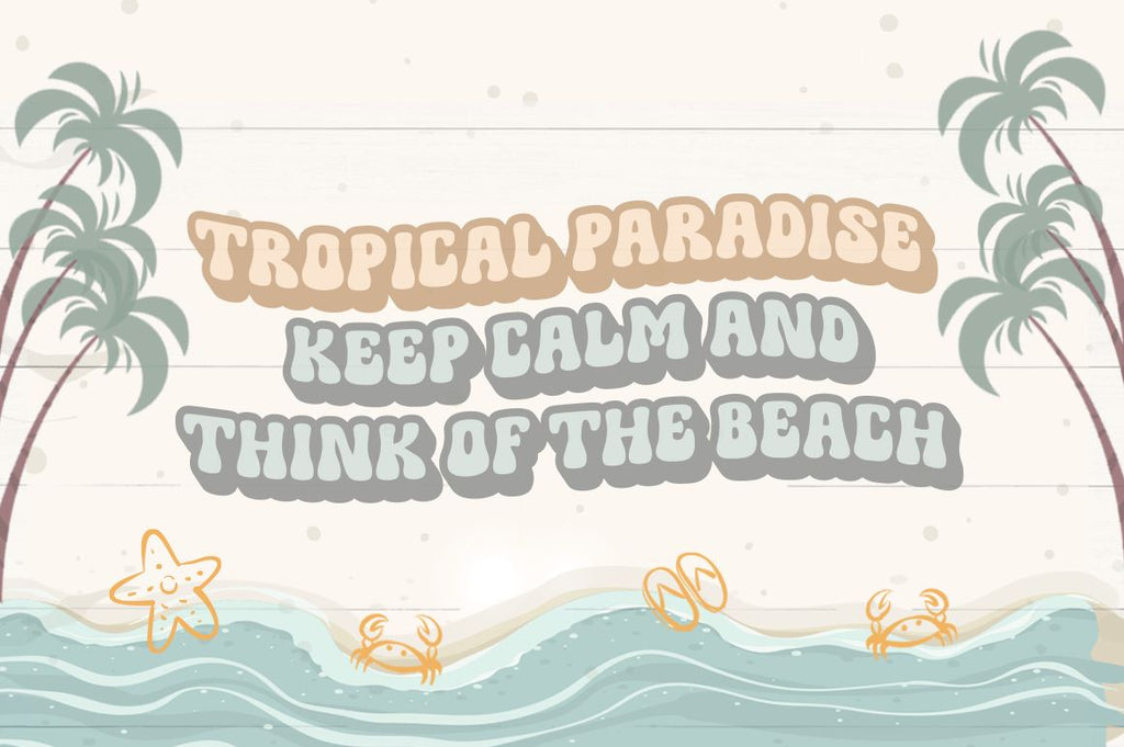Feeling Beachy - So Fontsy