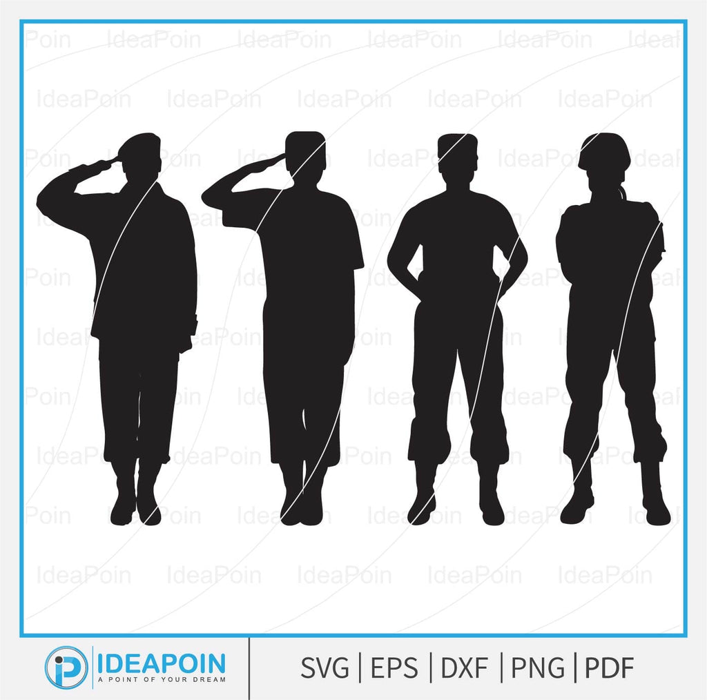 Female Soldier, Soldier Svg, Soldier SVG Bundle, Military SVG Bundle ...