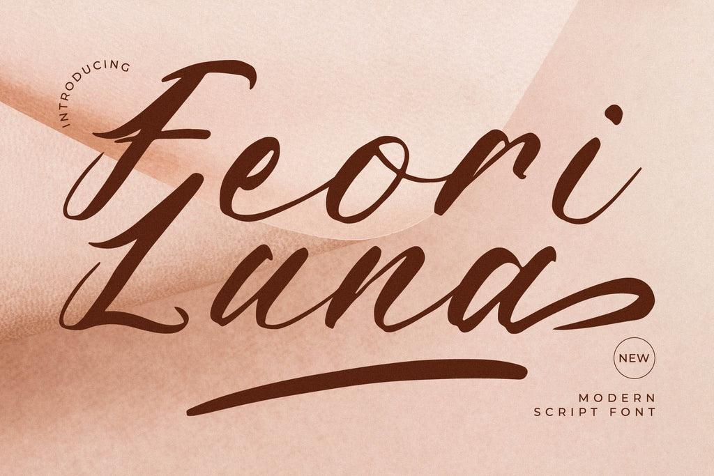Feori Luna - Modern Script Font - So Fontsy