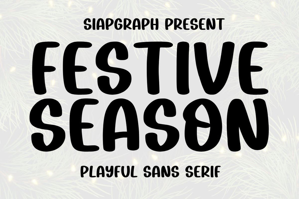 Festive Season - So Fontsy