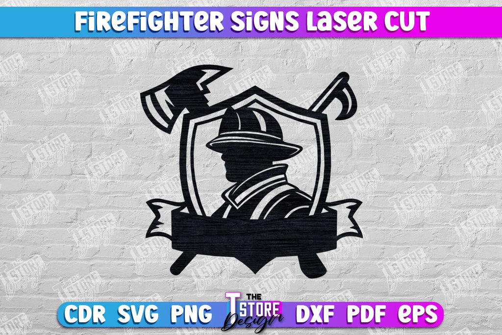 Firefighter Sign | Fire Station | Maltese Cross | Fireman Symbols | CNC ...