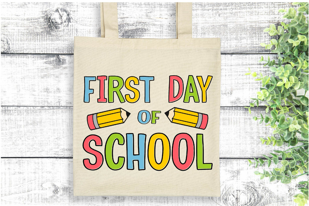 First Day of School Board SVG | T-Shirt Design - So Fontsy