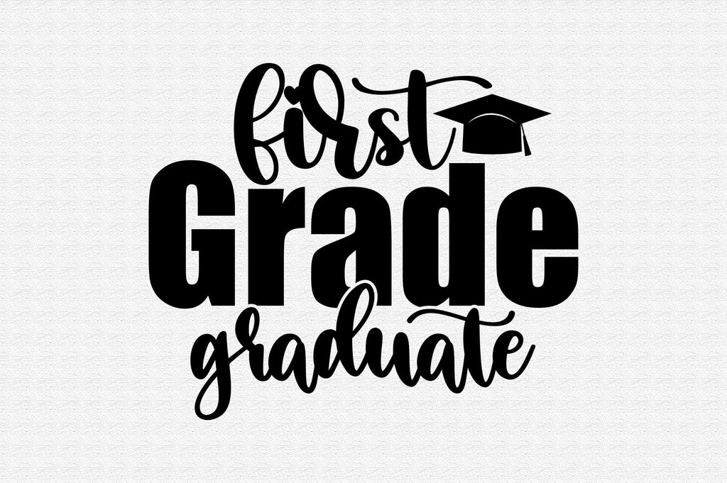 First Grade Graduate - So Fontsy