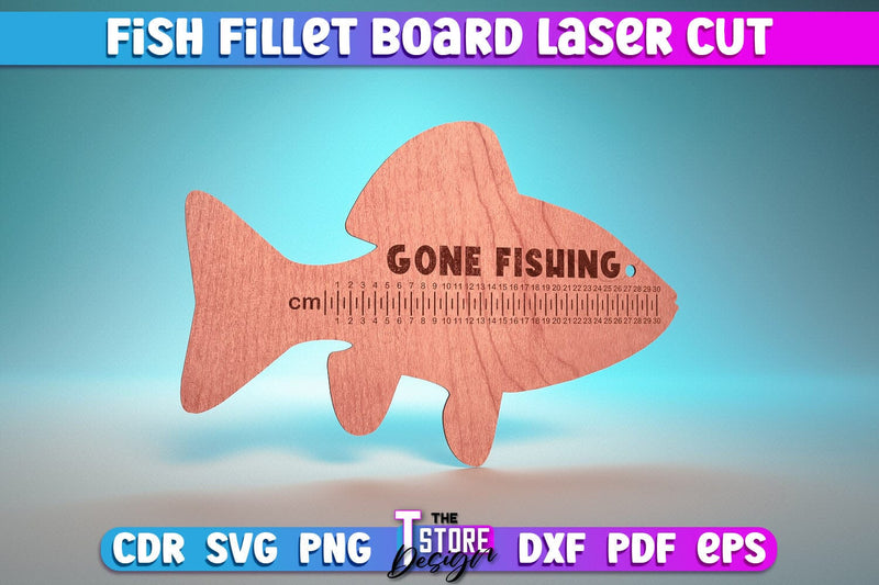 Fish Fillet Board Laser Cut | Funny Dad Laser Cut Design | CNC Files ...