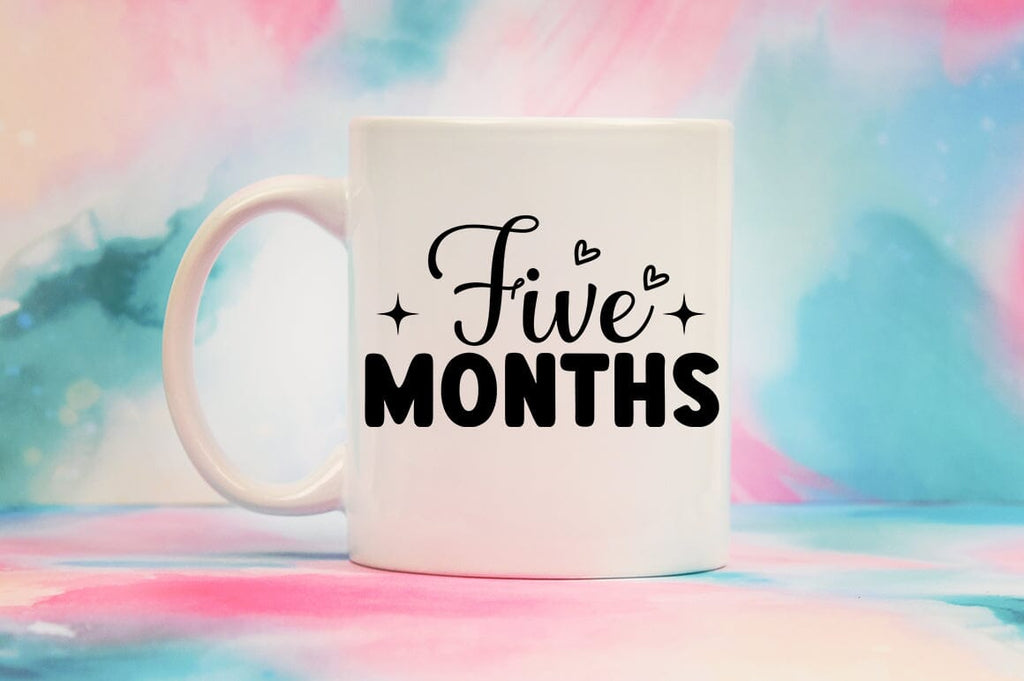 Five months SVG Design - So Fontsy