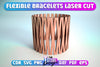 Flexible Bracelet Laser Cut | Jewelry Design | Wooden Bracelet | CNC ...