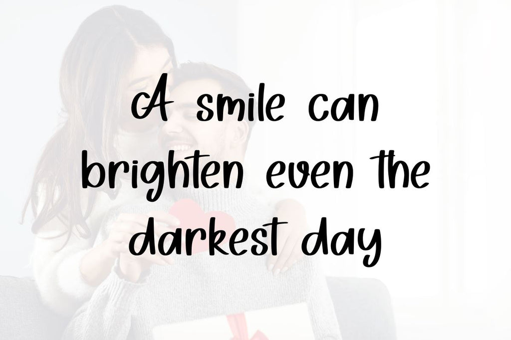 Flirty Smile - Valentine Font - So Fontsy