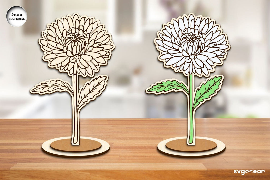 Flowers Laser Cut Bundle - So Fontsy