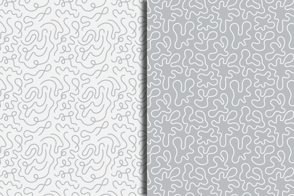 Fluidity Neutral Seamless Patterns - So Fontsy