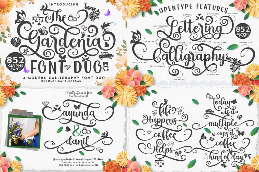 Font Handwritten Bundles - So Fontsy