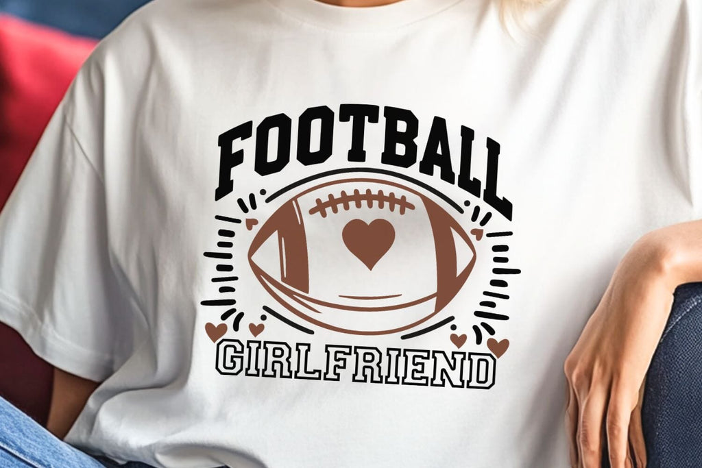 Football Girlfriend| Football Game Day SVG Cutting Files. - So Fontsy