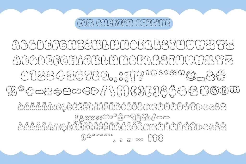 Fox Cherish Fonts 3 Style - So Fontsy