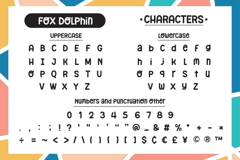 Fox Dolphin Font Duo - So Fontsy