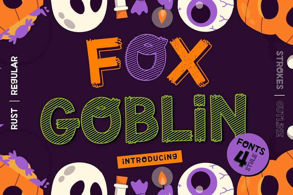 Fox Goblin Fonts 4 Style - So Fontsy