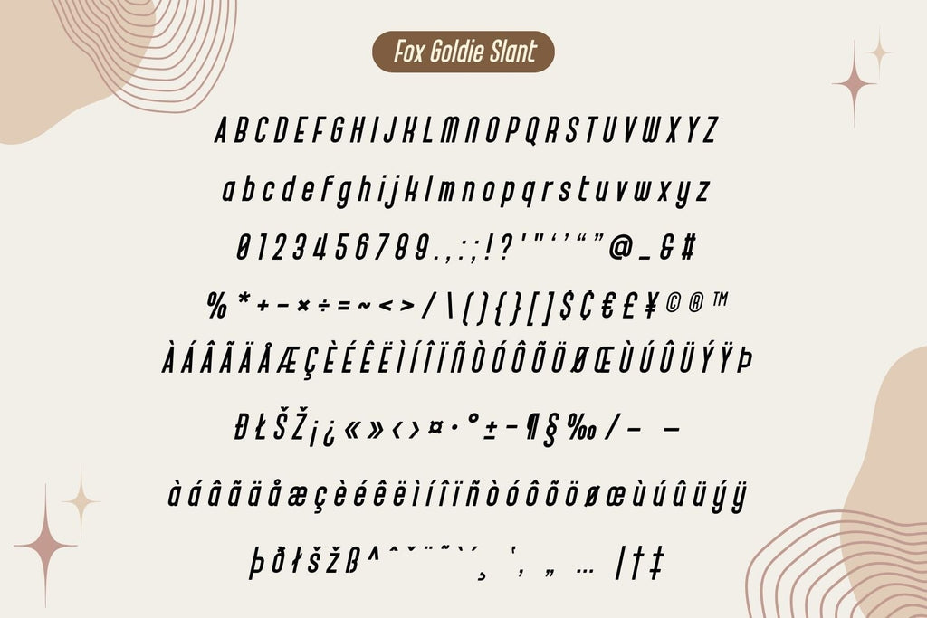 Fox Goldie Trio Fonts - So Fontsy