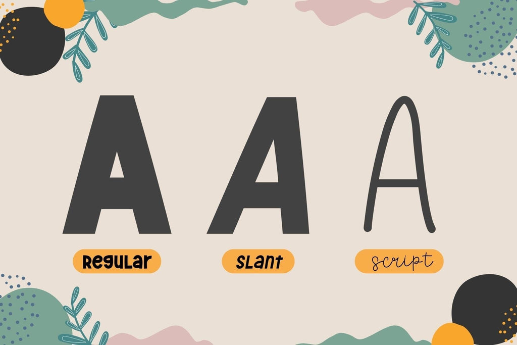 Fox Maple Trio Font - So Fontsy