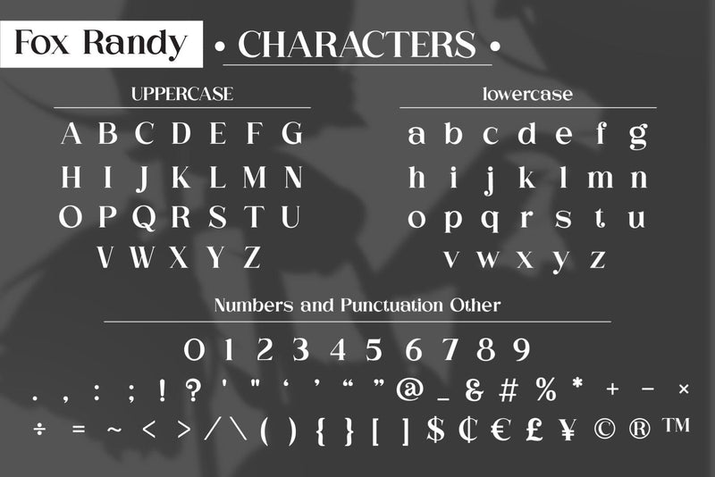 Fox Randy and Fox Magical Font Duo - So Fontsy