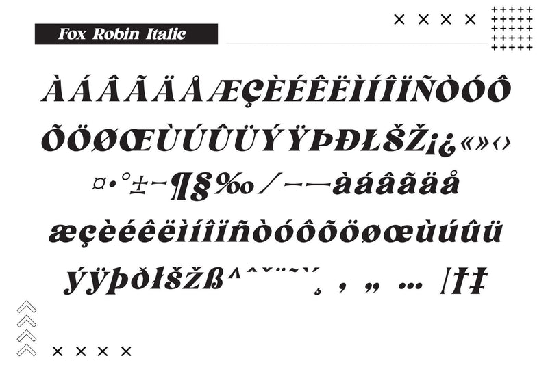 Fox Robin Font - So Fontsy