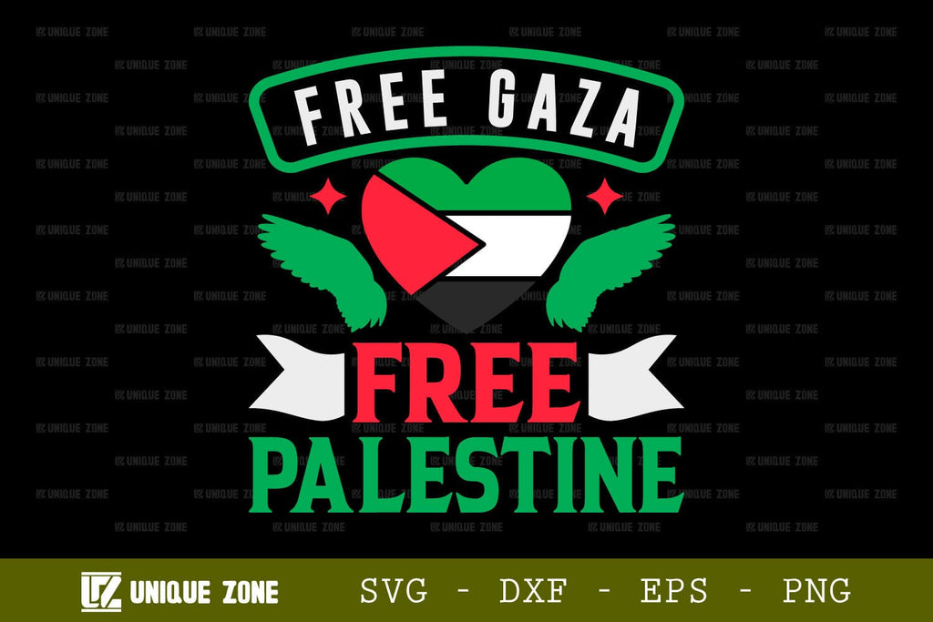 Free Gaza Free Palestine SVG Freedom For Palestine Tshirt Bundle ...