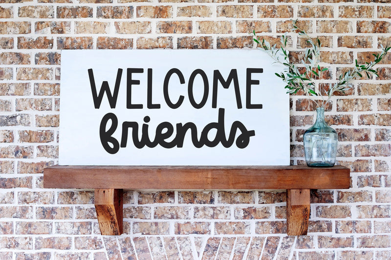 Friendship Bracelet, Cute Handwritten Font, Cursive Handwriting for ...